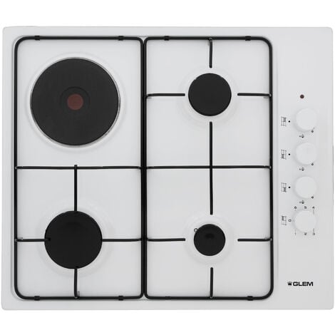 GLEM Plaque Mixte Glem GTL647WH