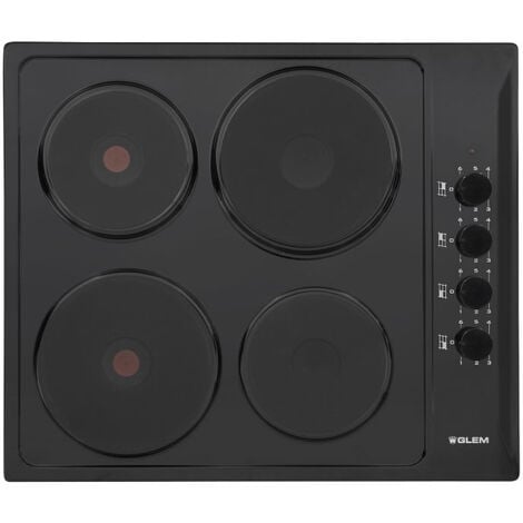 GLEM Plaque Electrique Glem GTL640BK