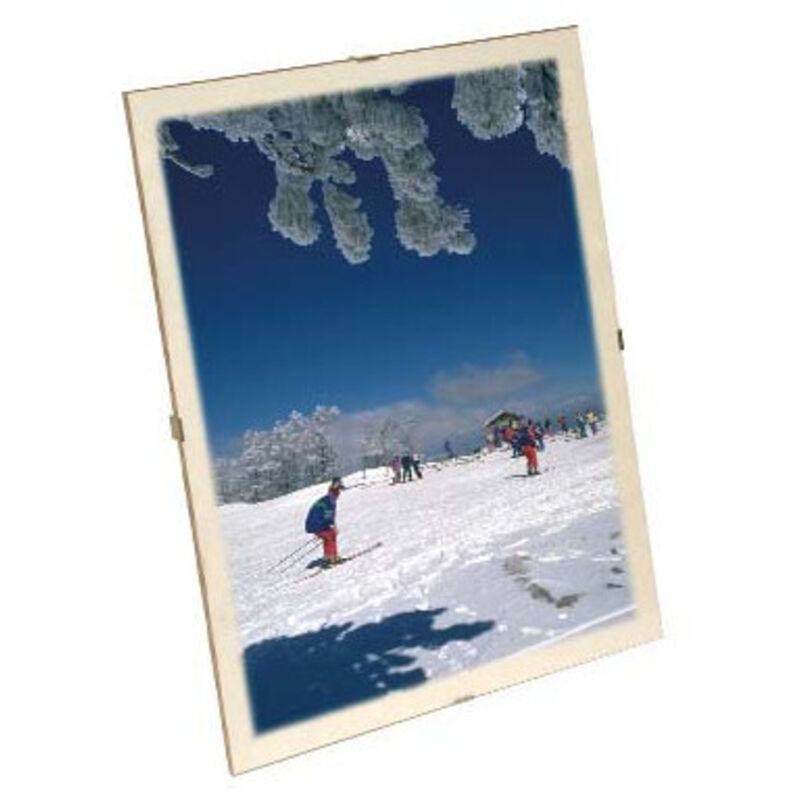 Cadre à jour avec plaque de protection en plexiglas 50x70 cm