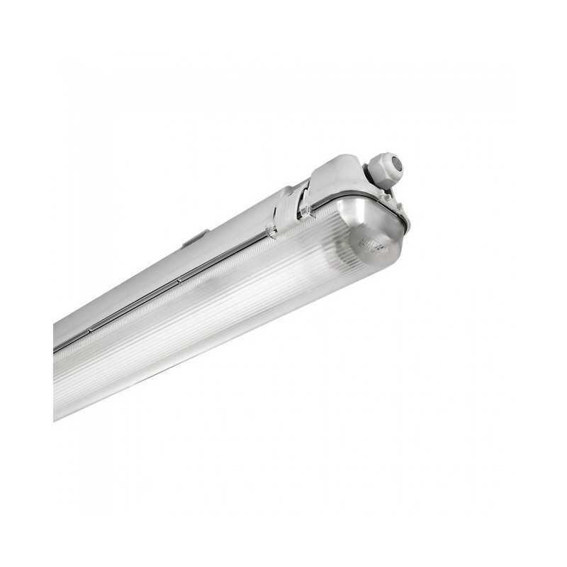 Plafonnier Hydro Gris T8 921 Fl 1X36