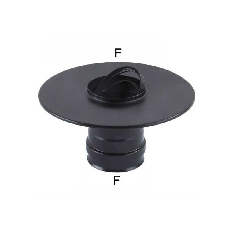 Rosace en inox 10 Joint noir Pellet 300 Maral