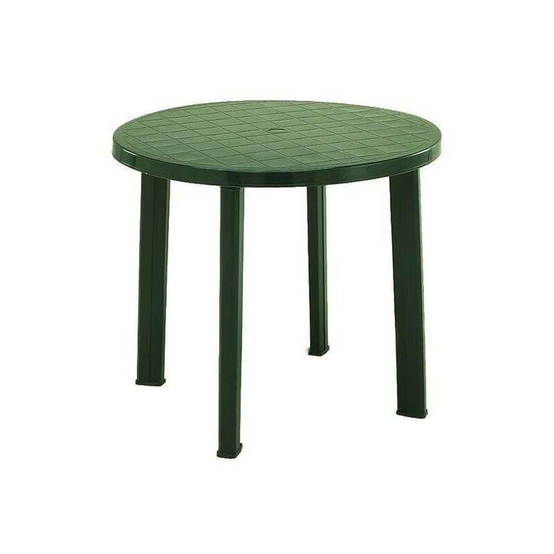 Table ronde en résine verte 90 Progarden