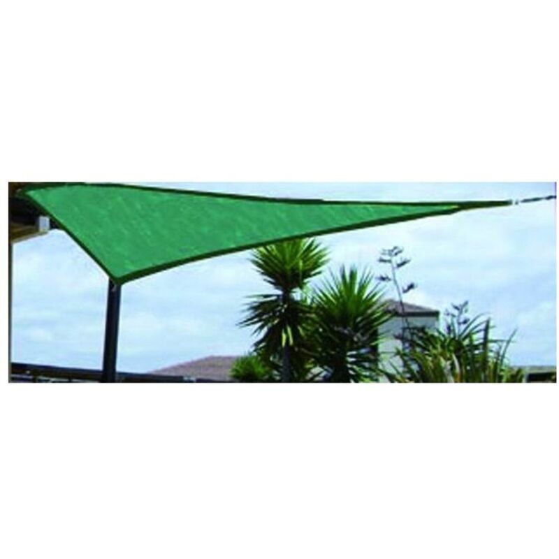 Réseau parasol Blinky Emily vert triangulaire 3x3x3 mètres