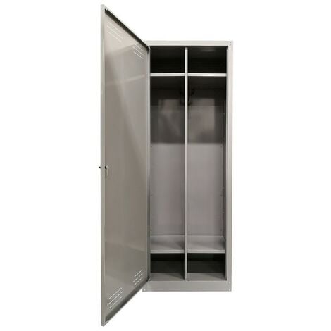Dressing métallique 1 porte Cm. 60Lx40Px167H