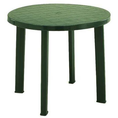 Table ronde en résine verte 90 Progarden