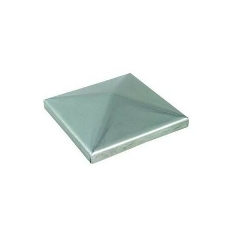 Housse de protection pour pilastre en acier galvanisé, carrée ...