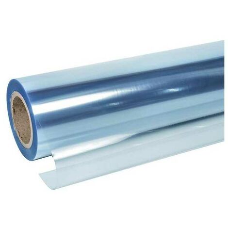 Film en PVC transparent épaisseur 0,25 mm, 100 m x 100 cm