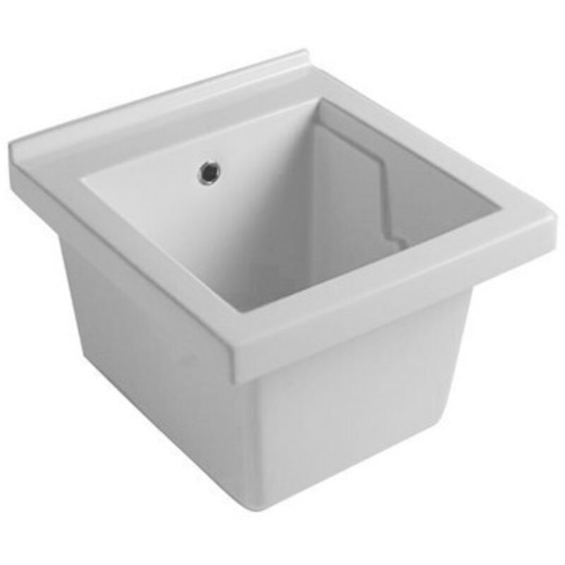 Pilozzo in ceramica 45x51 senza strizzatoio l. cm. 45 x p. cm. 51