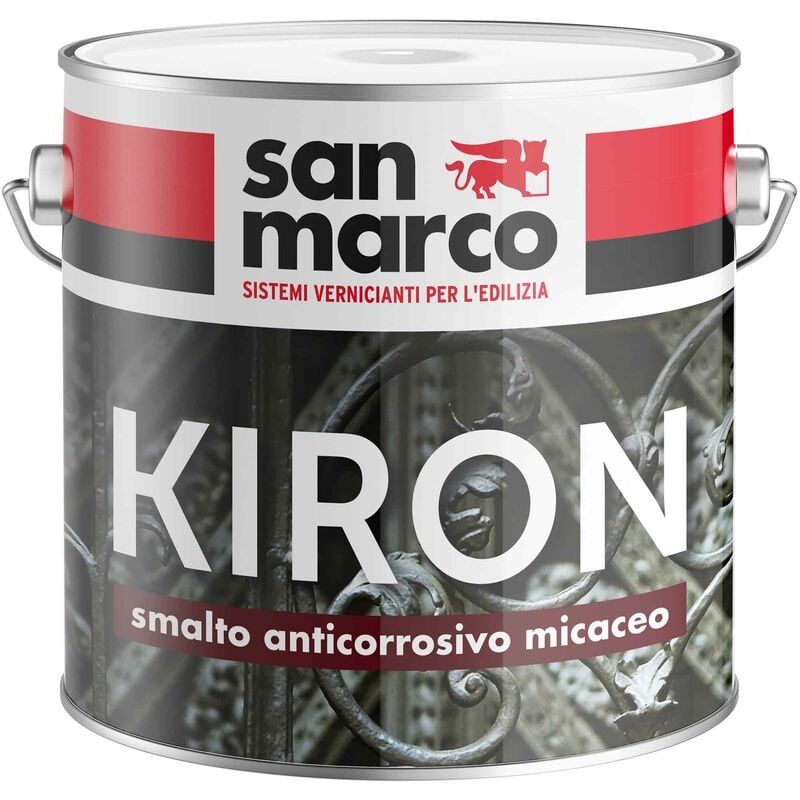 Kiron 70 smalto micaceo grana fine grigio chiaro lt 2,50