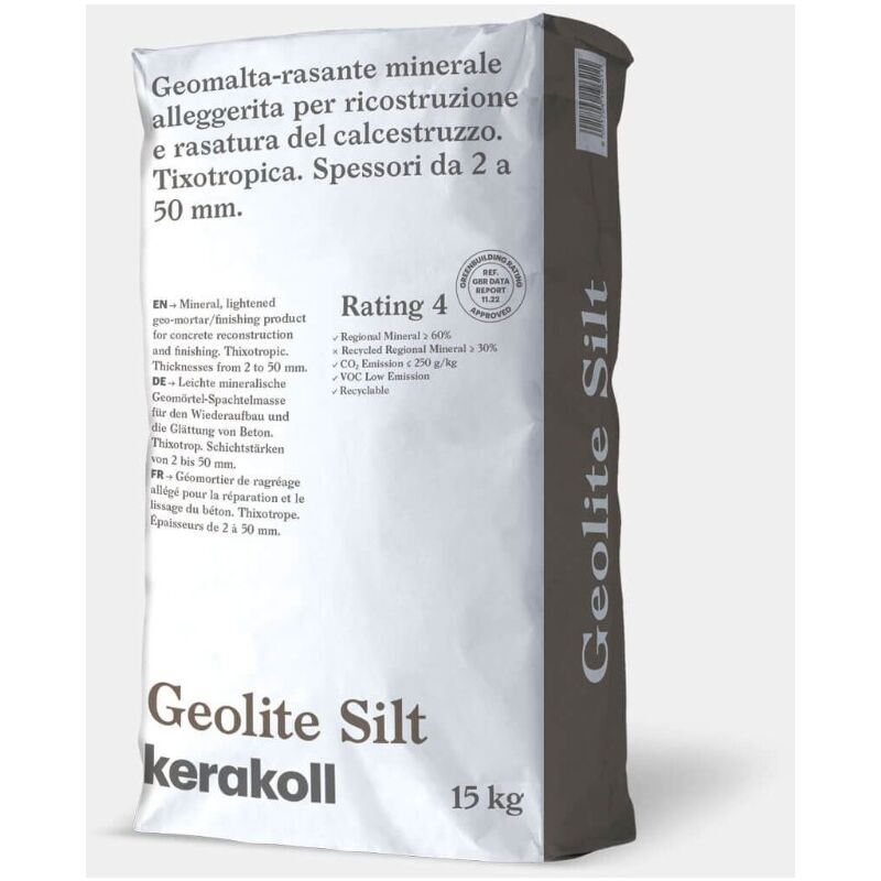 Geolite silt geomalta-rasante minerale alleggerita kg 15
