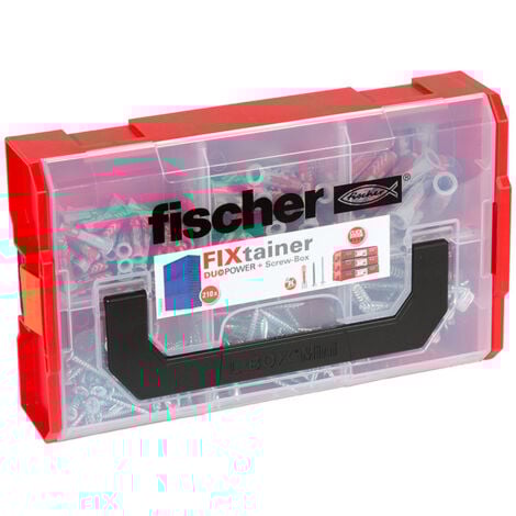 FIXtainer DUOPOWER Con vite - Valigetta tasselli