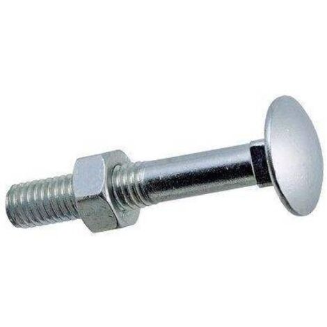 BULLONE ZINCATO TESTA TONDA T.T.Q.S.T.D.E. 10 x 35