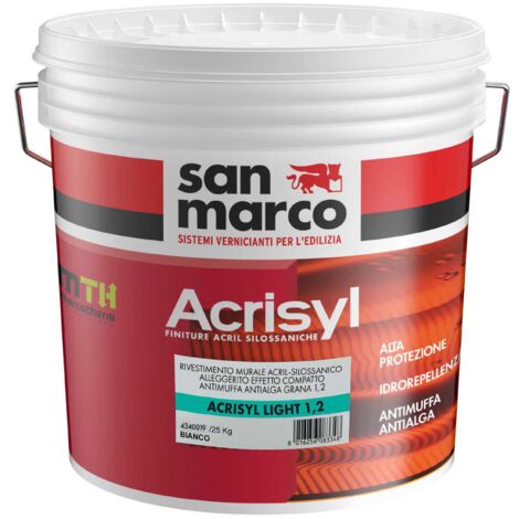 Acrisyl light grana ,2 rivestimento acril-silossanico alleggerito ...