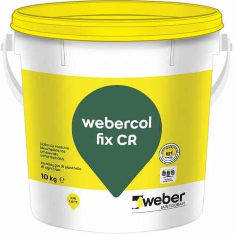 Webercol fix cr collante secchio kg 10