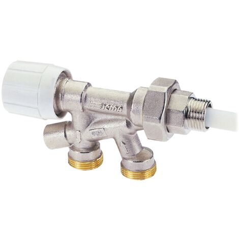 Valvola monotubo icma 1/2" cod.81891ad06 termostatizzabile con detentore