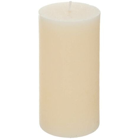 Candela rotonda olia d6,8cm bianco avorio - Atmosphera créateur d'intérieur
