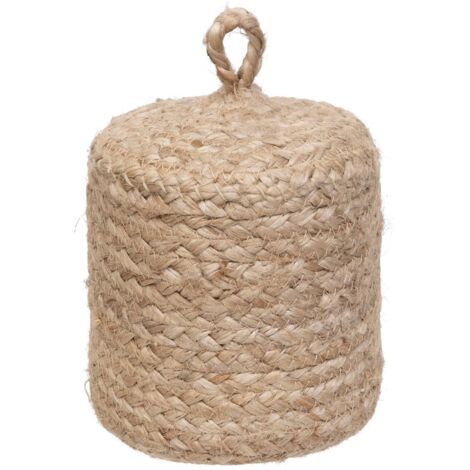 Cuneo per porta natura jute 15x15cm - Atmosphera créateur d'intérieur