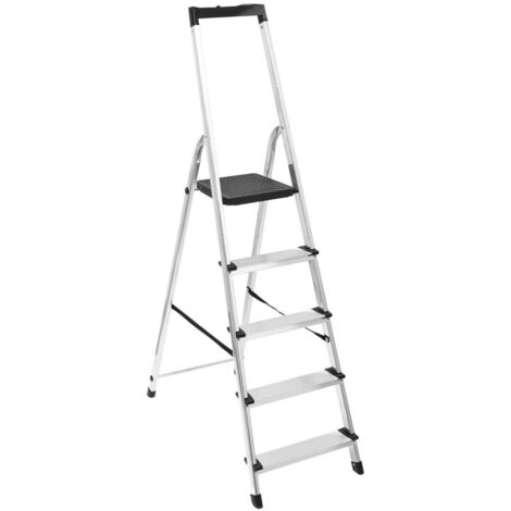 Scala pieghevole in alluminio a 5 gradini - 5five