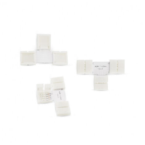 Connecteur T Bandeaux LED 12V / 24V 10mm RGB