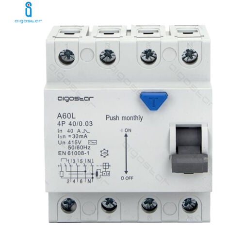 INTERRUTTORE MAGNETOTERMICO 25A AMPERE 4P POSTI CURVA C 4 PEZZI