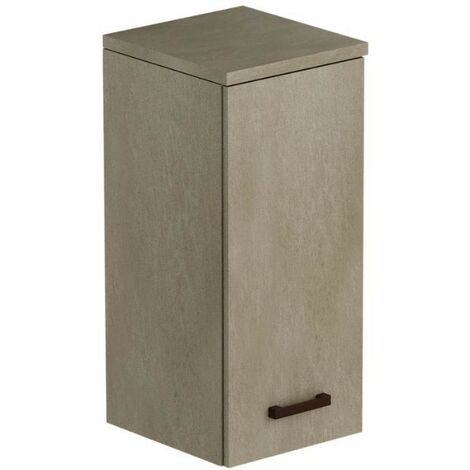 Pensile bagno con anta 36x38x77 colore argilla