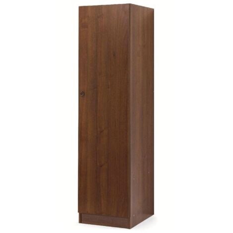 Armadio 1 anta 45x60x180 h colore noce antico