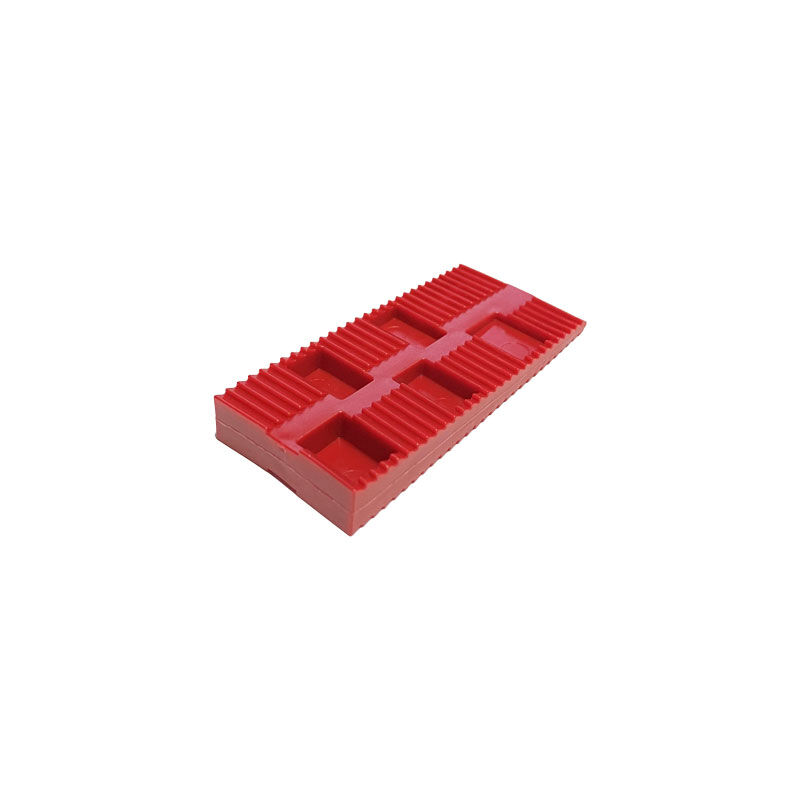 Lot de 30 cales coin rouges - Dimensions (mm) : 63x28x8 - - KINTECH