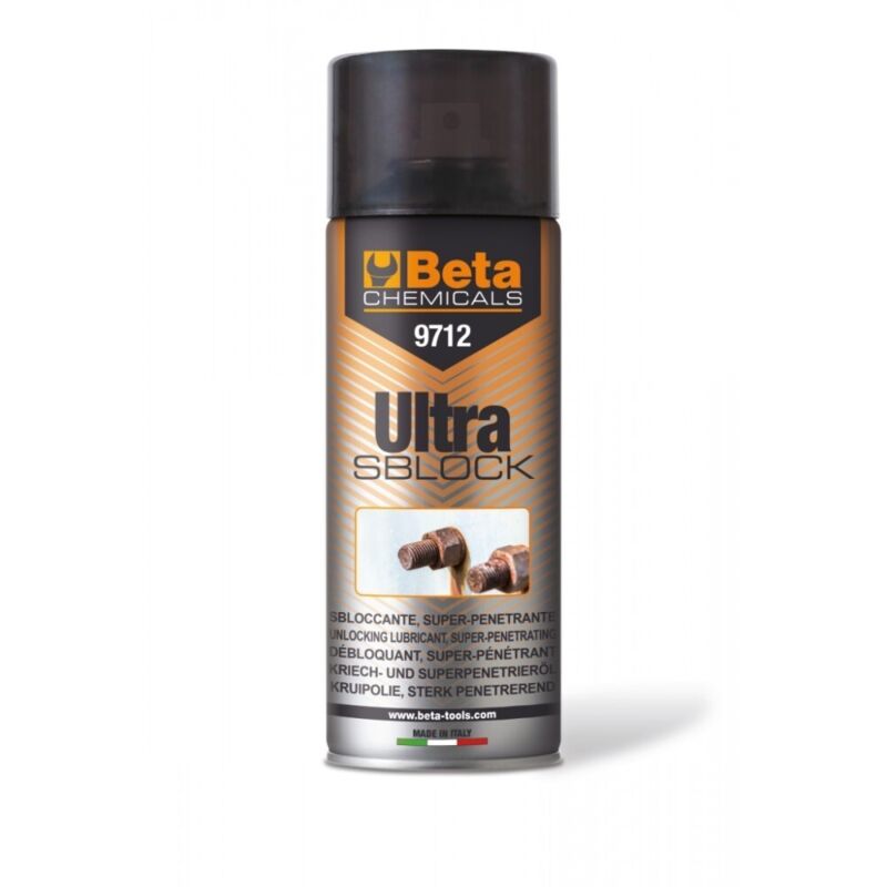 Sbloccante Spray - Beta 9712 - ULTRASBLOCK - ML 400 - OLIO SPRAY SUPER ...