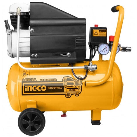 COMPRESSORE AD ARIA 24L DA 1,5Hp coassiale - Lubrificazione ad olio