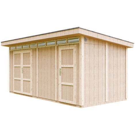 LP® SmartSide® panel shed - A237 x 279 x 530 cm / 11.5 m2 - Sheds and ...