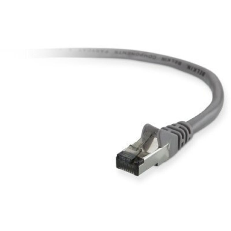Cat6 Networking Cable 15m Grey Belkin - Cordon de raccordement - RJ-45 ...