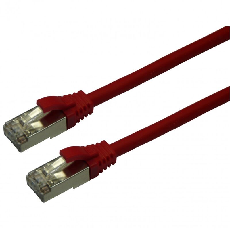 Cordon de brassage RJ45 CAT 6 F/UTP - 2m Rouge