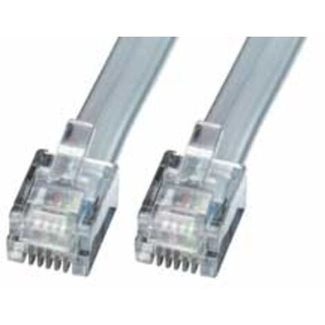RJ-12 6P4C Cable Crossover 2m