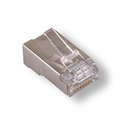 MCL 100 x RJ45 Cat 6 connector shielded for stranded or solid wire