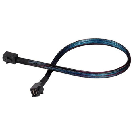 Silverstone CPS04 - Câble miniSAS (SFF-8643) SAS 3.0 - 0.5 m