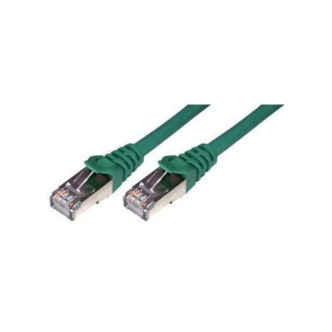 Cordon de brassage RJ45 CAT 6 U/UTP - 3m Vert