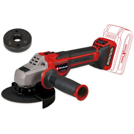 Einhell Cordless Angle Grinder 125mm Brushless 18V TP-AG 18/125 CE Q ...