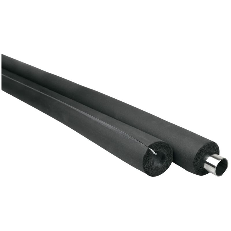 Pipe Insulation, Self Adhesive, Flexible Foam, Rubber, 2m, 35 x 15 mm
