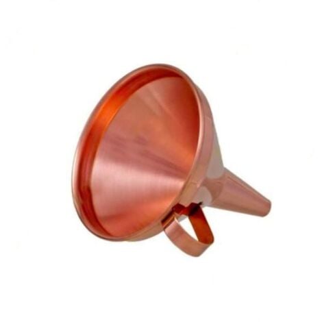 Trichter saufen, Bier Trichter, Küchentrichter - Kupfer