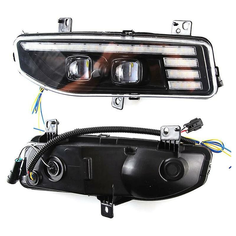 LED-Tagfahrlicht, Nebelscheinwerfer, Drl mit Blinkern, linker Antrieb für Sentra 2020 2021