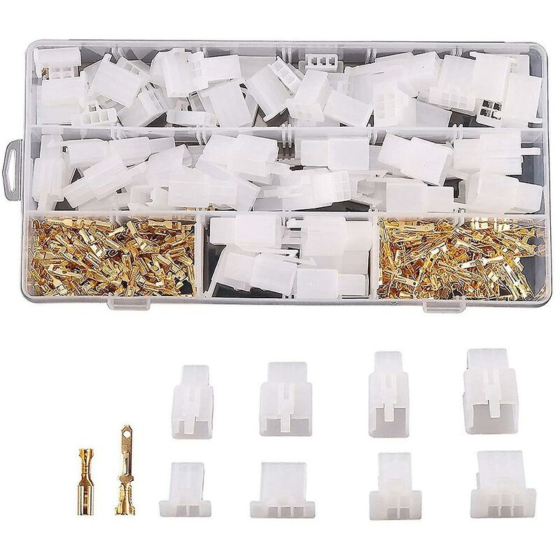 690 stücke 2/3/4/6 Pin Auto 2,8 Terminal Block Stecker Männlich Und ...