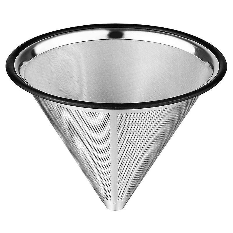 Kaffeeausgießfilter, wiederverwendbar, Edelstahl-Kaffeetropfer ...