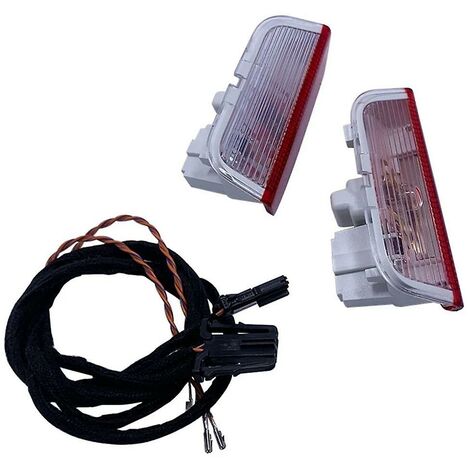 1set Tür Warnung Licht Innen Lampe + kabel Kabelbaum Für Golf Mk5 Mk6 ...