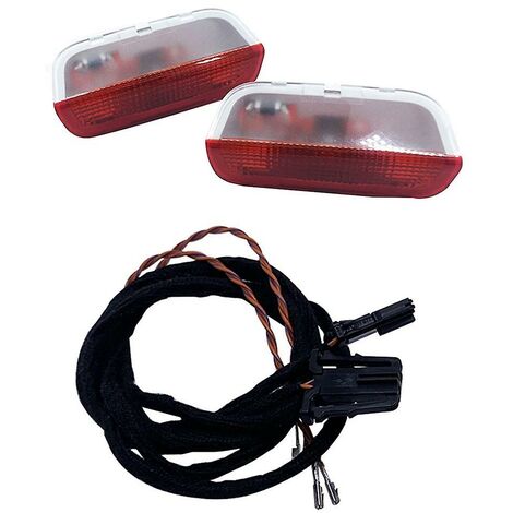 1set Tür Warnung Licht Innen Lampe + kabel Kabelbaum Für Golf Mk5 Mk6 ...