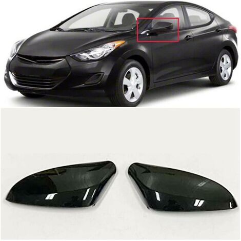 Rückspiegelabdeckung + LED-Blinker-Repeater-Lampe für Avante 2011–2016 ...