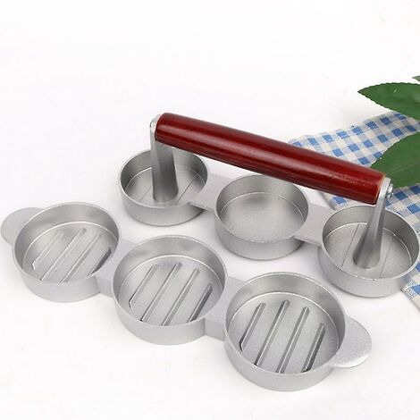 Mini Hamburger Pressen 3 Slot Kleine Patties Presse Triple Beef Maker ...