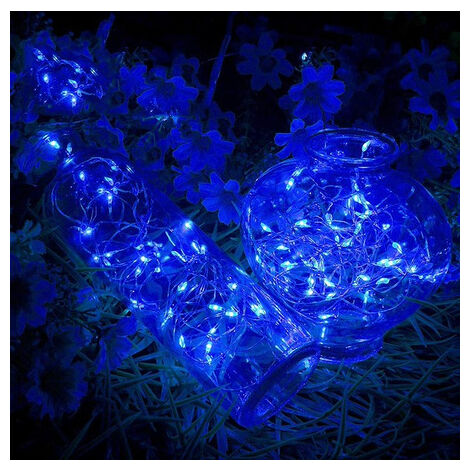 Lampade decorative 200 LED fili blu