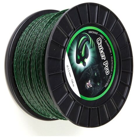 Fil nylon Cuter'Pro 3,3 mm x 139 m, hélicoïdal, bobine