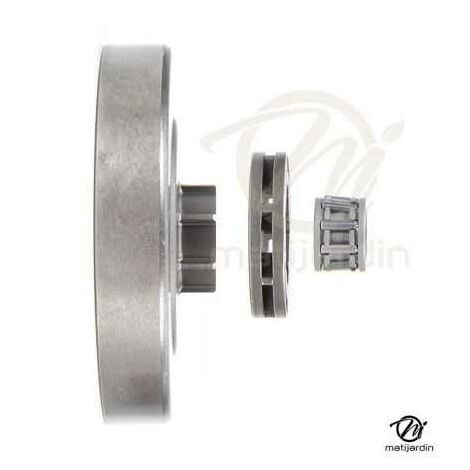 Pignon à bague pour tronçonneuse Echo .325". 7 dents. Hauteur cloche 13 ...