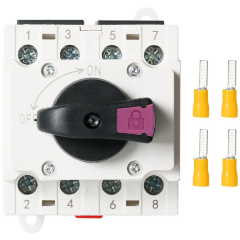 DEWIN DC Isolation Switch, MCB 32A 1000V Solar Photovoltaic Isolator ...